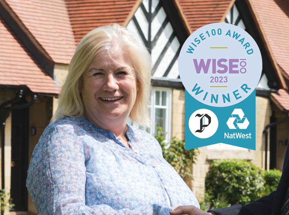 Carolyn Sims wins WISE100 Social Investment Champion Award - Charity Bank