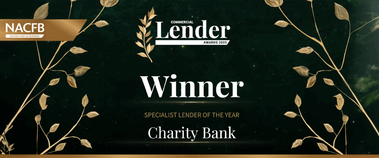 Charity Bank are winners at the Charity Times Awards 2025 - Charity Bank